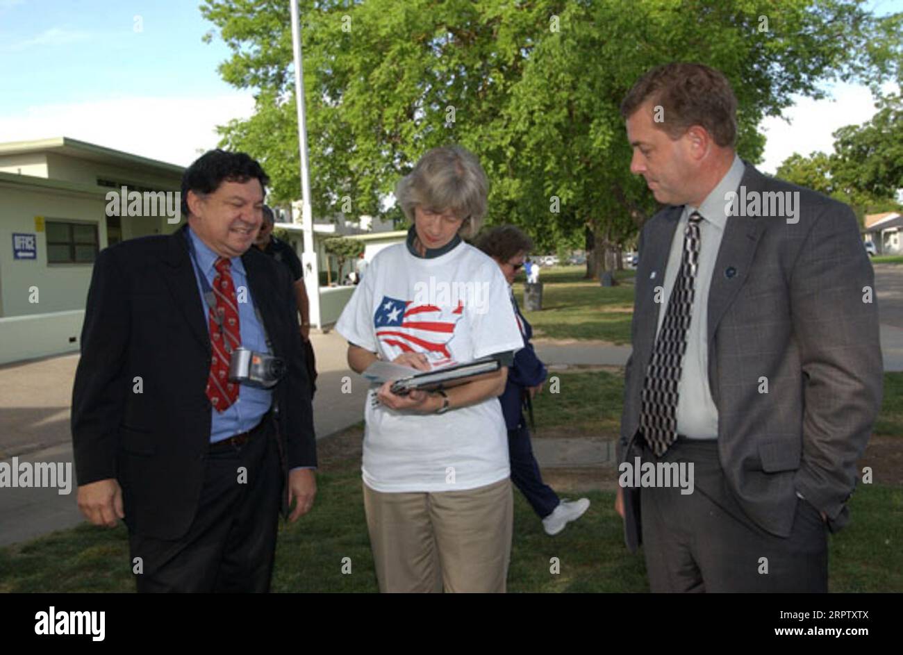 Visit of Secretary Gale Norton to Stockton, California for Take Pride ...