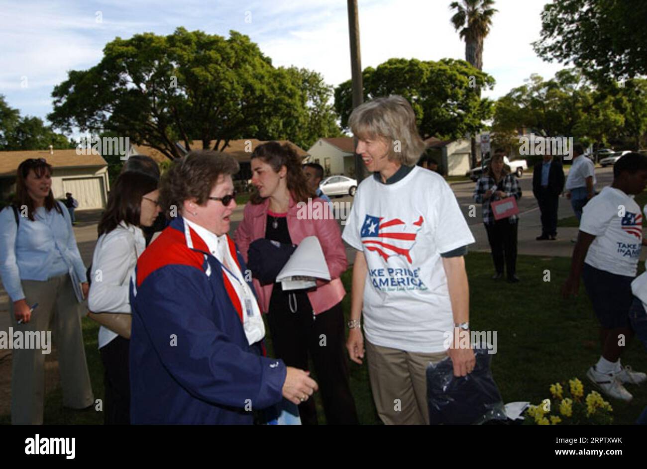 Visit of Secretary Gale Norton to Stockton, California for Take Pride ...