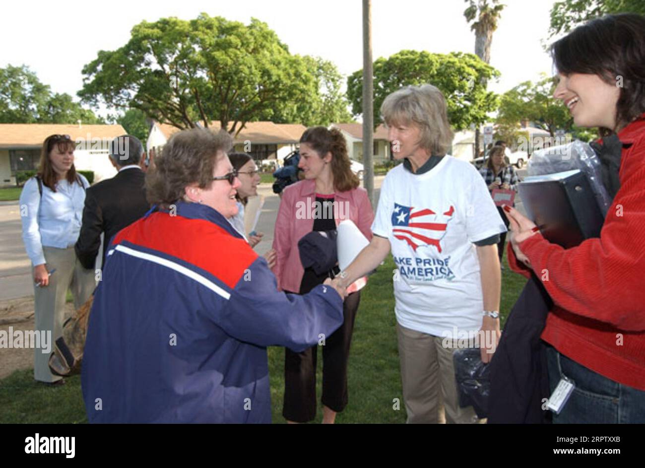 Visit of Secretary Gale Norton to Stockton, California for Take Pride ...