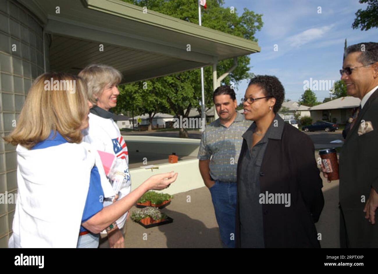 Visit of Secretary Gale Norton to Stockton, California for Take Pride ...