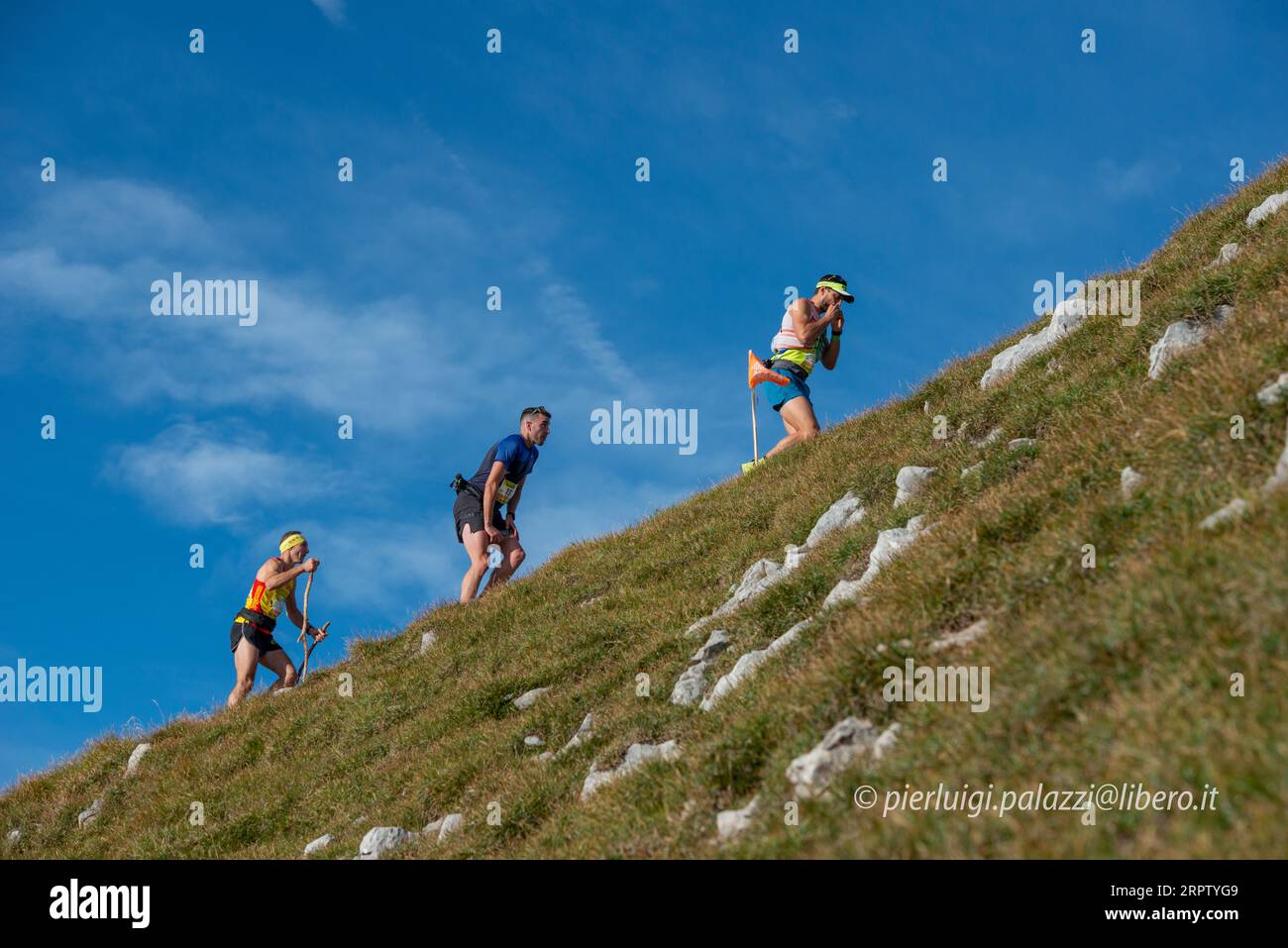 Serina Italia September 3 st 2023: Dangerous mountain run for highly ...