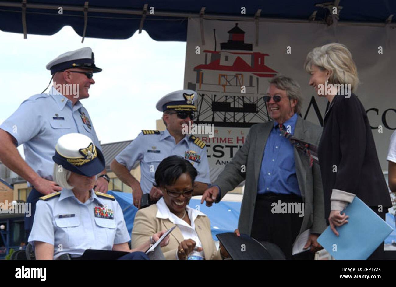 Visit of Secretary Gale Norton to Annapolis, Maryland, for ceremonies ...