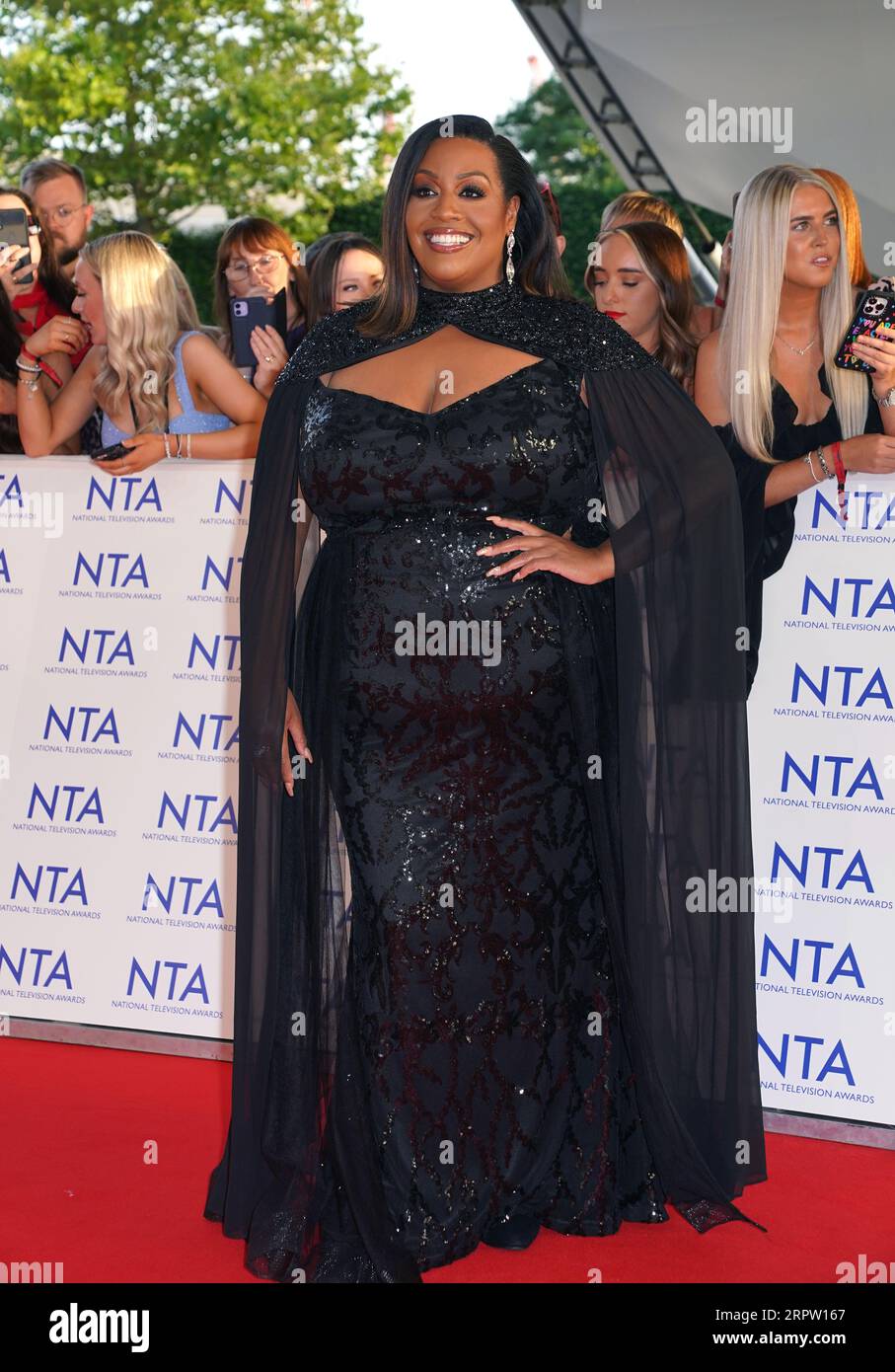Alison Hammond arrives for the National Television Awards at the O2 ...
