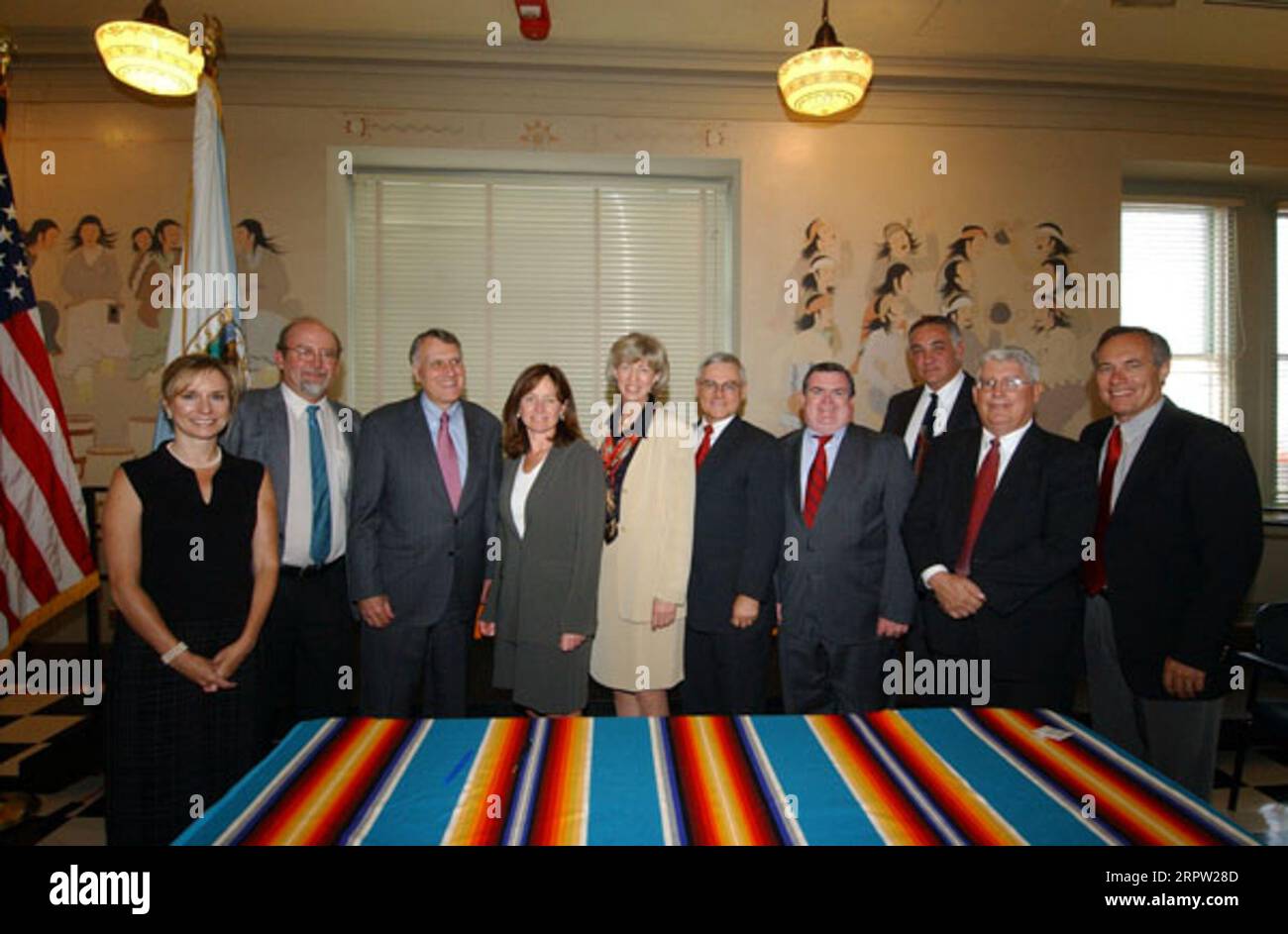Secretary Gale Norton joining officials, including Arizona Senator Jon ...
