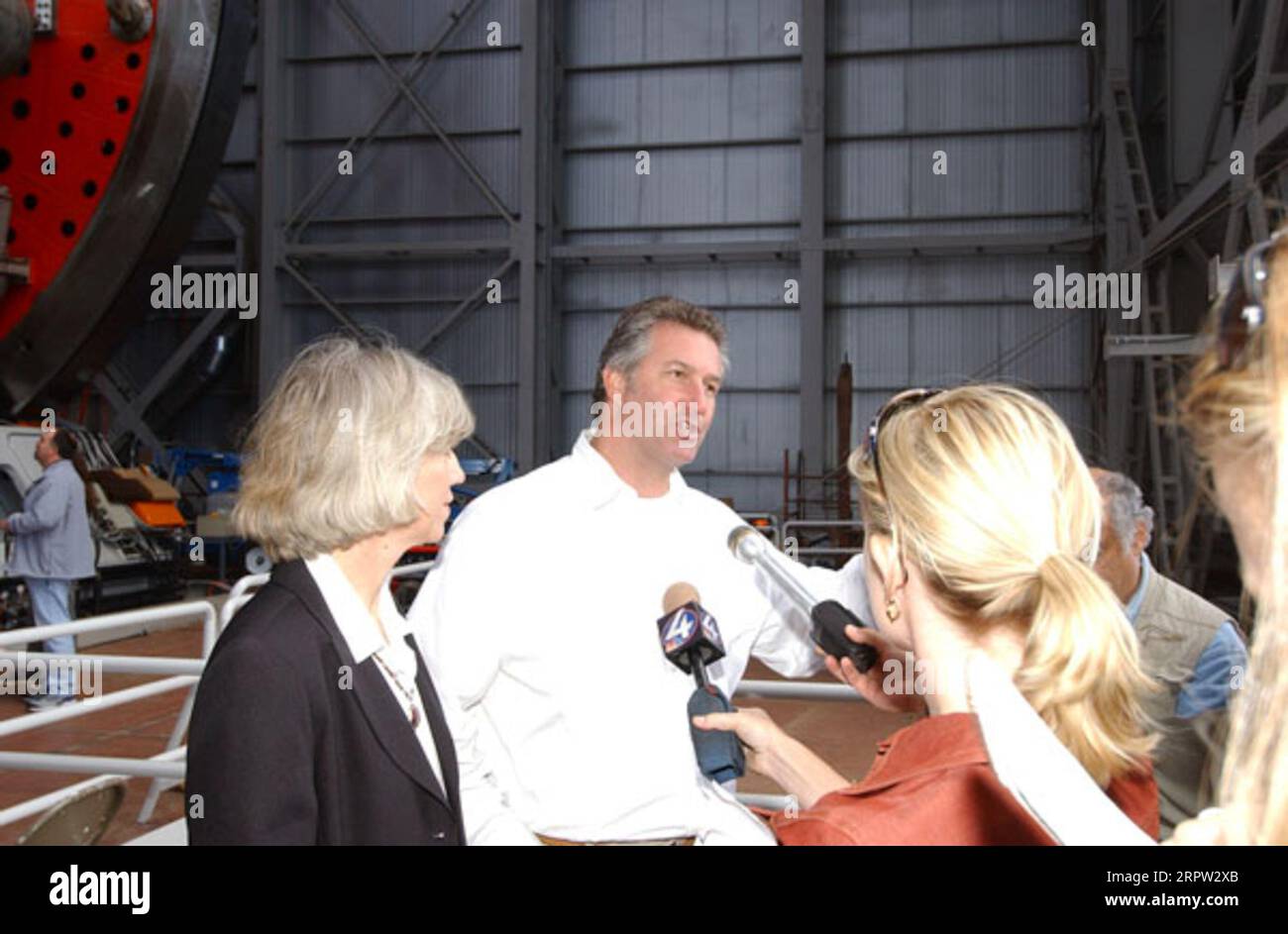 Secretary Gale Norton with Arizona Congressman Rick Renzi, right ...