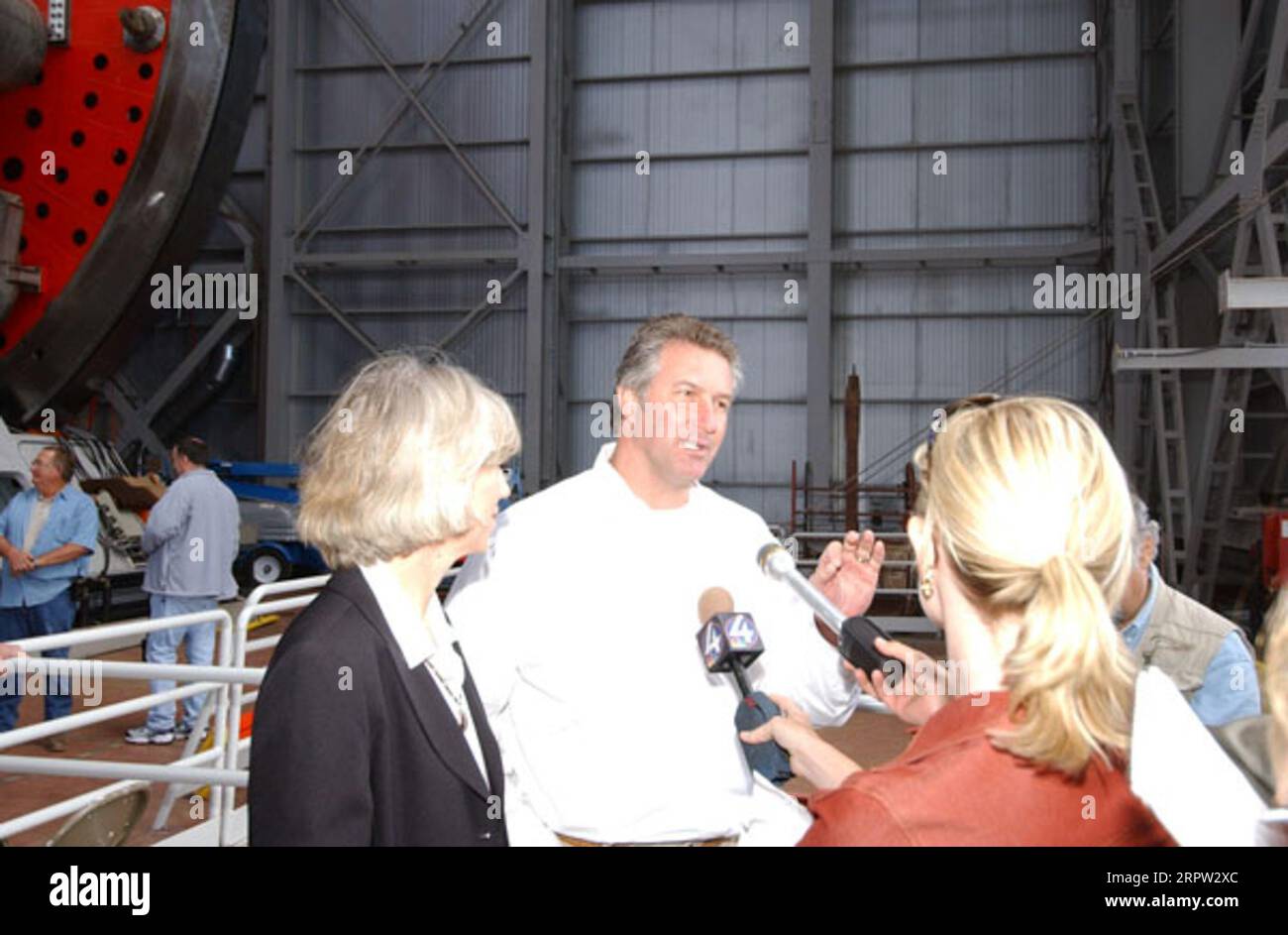 Secretary Gale Norton with Arizona Congressman Rick Renzi, right ...