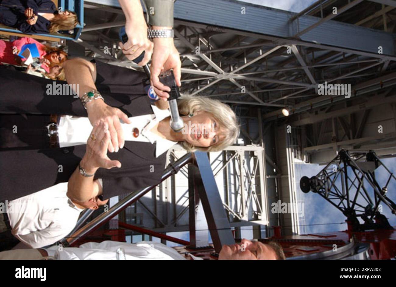 Secretary Gale Norton with Arizona Congressman Rick Renzi, right ...