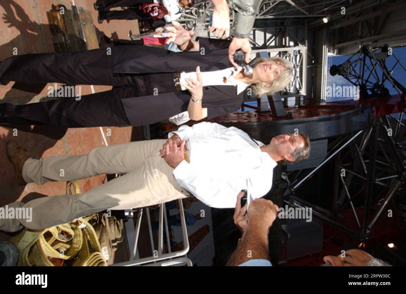 Secretary Gale Norton with Arizona Congressman Rick Renzi, right ...