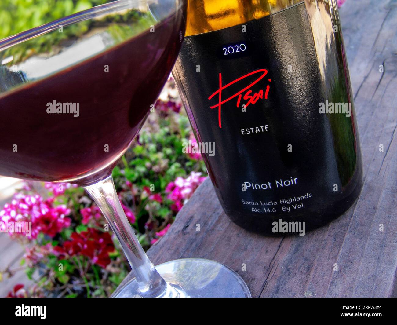 Pisoni pinot noir hi-res stock photography and images - Alamy