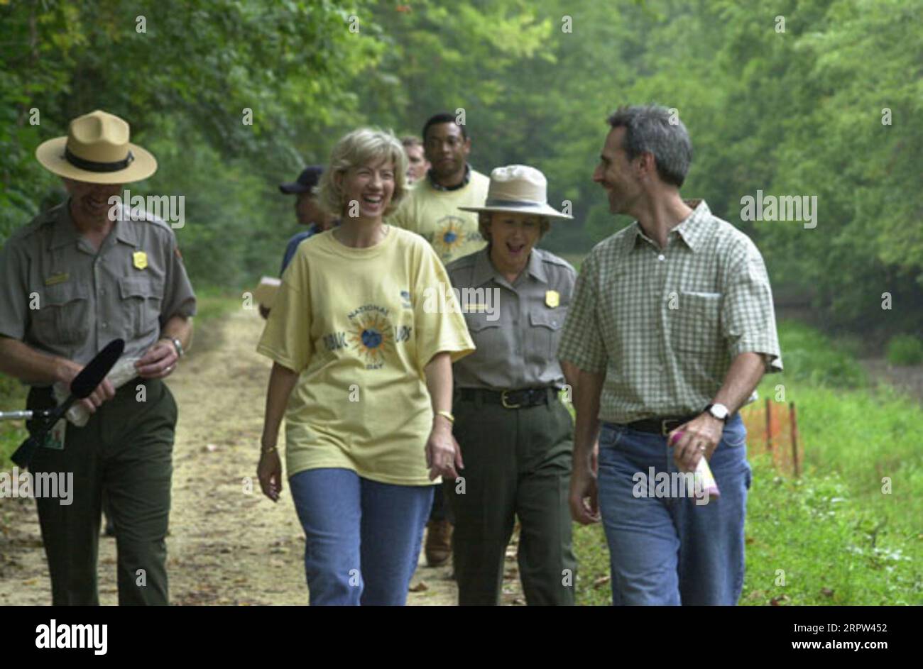 Visit of Secretary Gale Norton, and National Park Service Director Fran ...