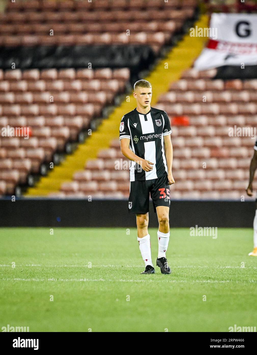 Barnsley, UK, 5th September, 2023. Cameron Gardner during the EFL ...