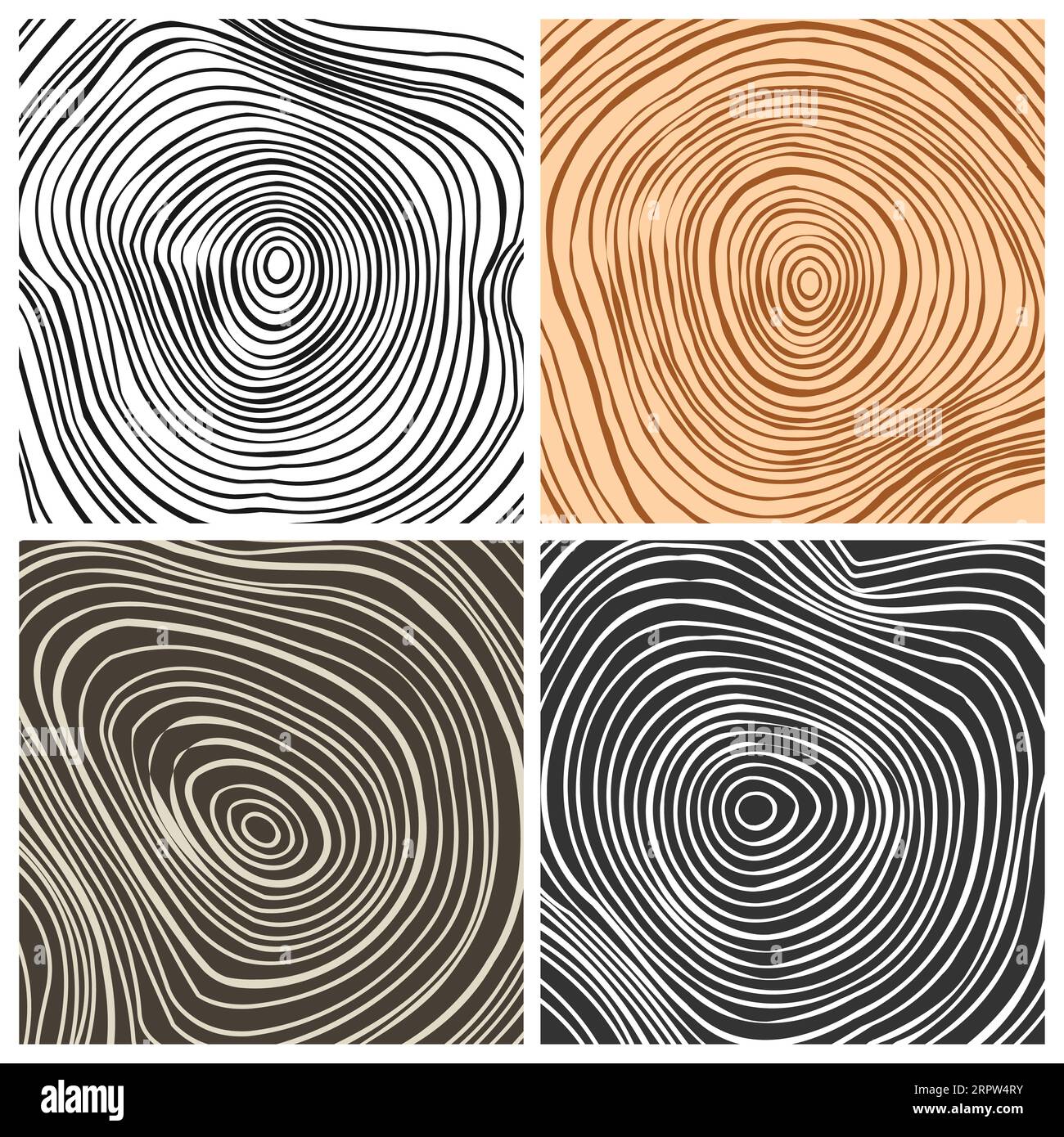 Tree trunk cut textures, pine or oak slice. Sawn timber, wood. Brown ...