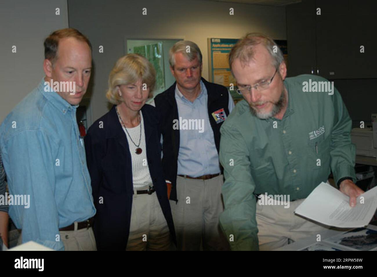 Visit of Oregon Congressman Greg Walden, Secretary Gale Norton ...