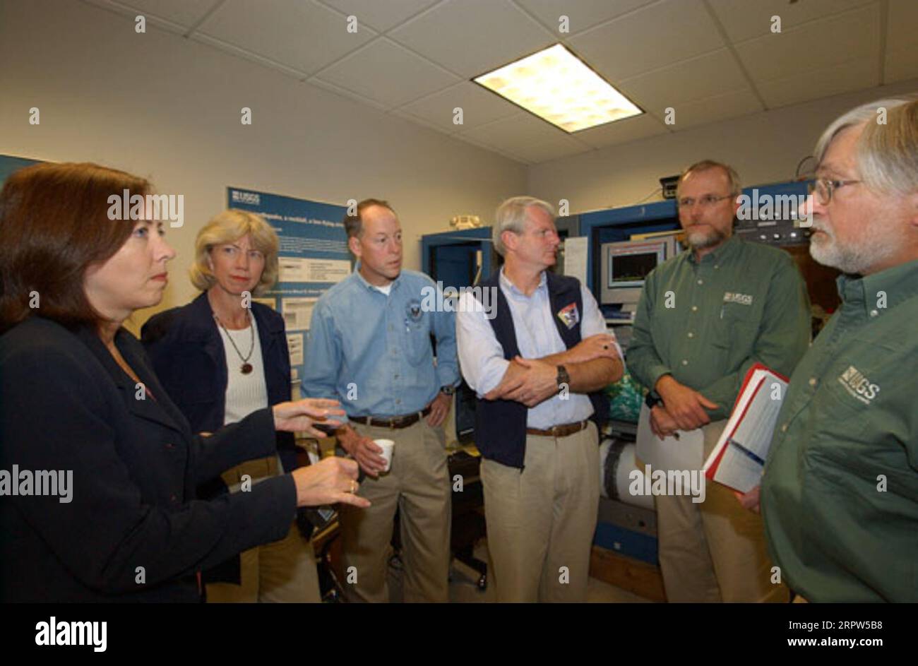 Visit of Washington Senator Maria Cantwell, Secretary Gale Norton ...