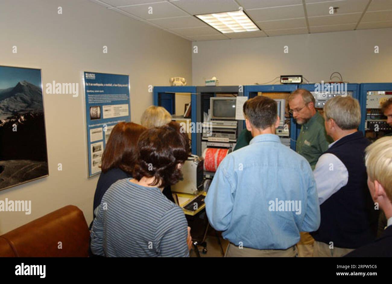 Visit of Secretary Gale Norton to the U.S. Geological Survey's Cascades ...