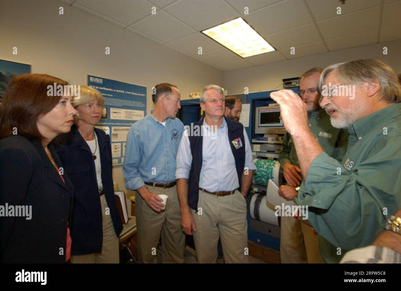 Visit of Washington Senator Maria Cantwell, Secretary Gale Norton ...