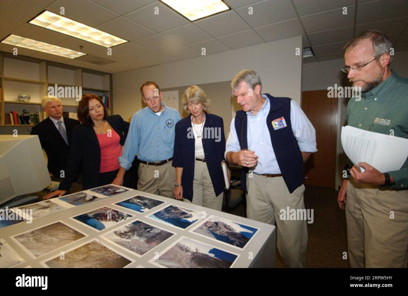 Washington Senator Maria Cantwell, second from left, Oregon Congressman ...