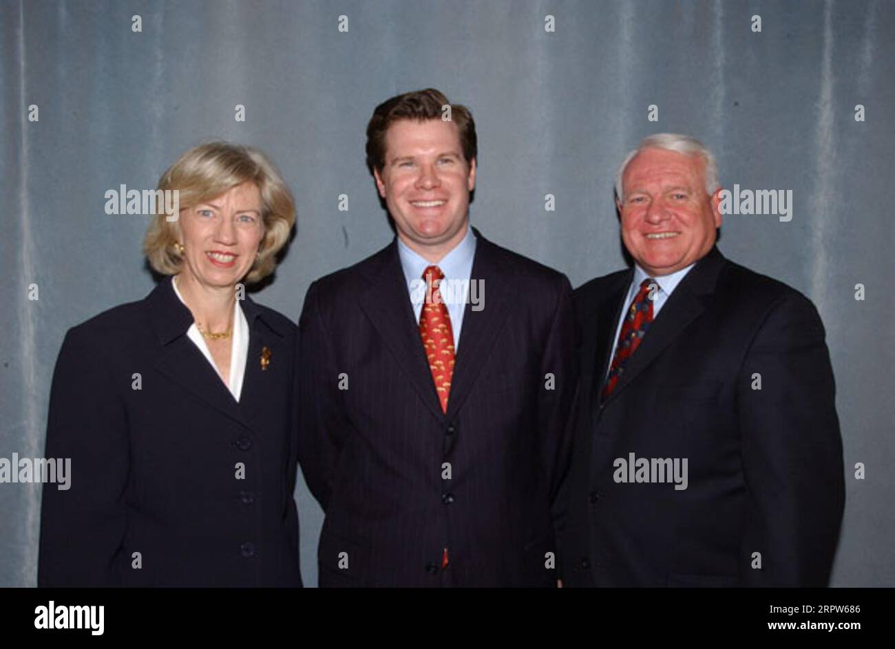 Outgoing Deputy Secretary J. Steven Griles, far right, making final ...