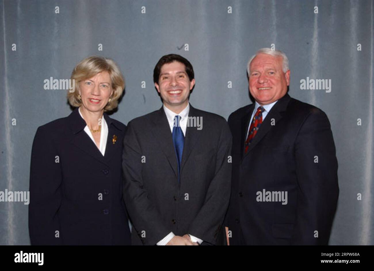 Outgoing Deputy Secretary J. Steven Griles, far right, making final ...
