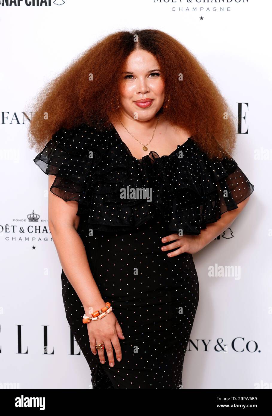 Zezi Ifore arrives at the Elle Style Awards held at the Old Sessions ...