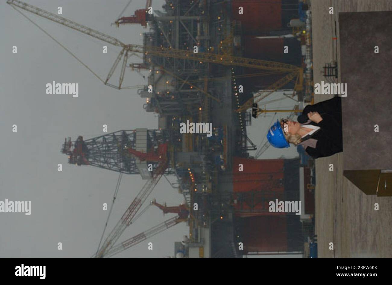 Secretary Gale Norton speaking at events marking the dedication of the ...