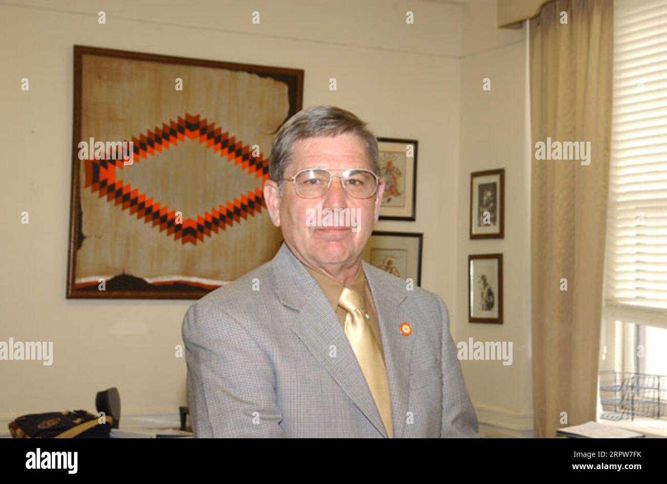 Bureau of Indian Affairs Director, William Patrick Ragsdale, at ...