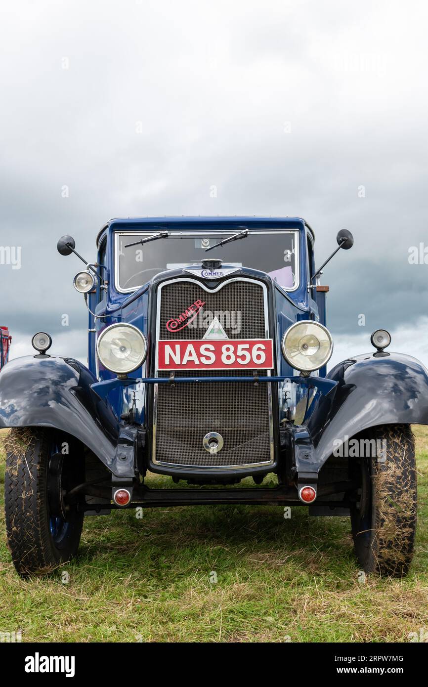 Low Ham.Somerset.United Kingdom.July 23rd 2023.A restored Commer ...