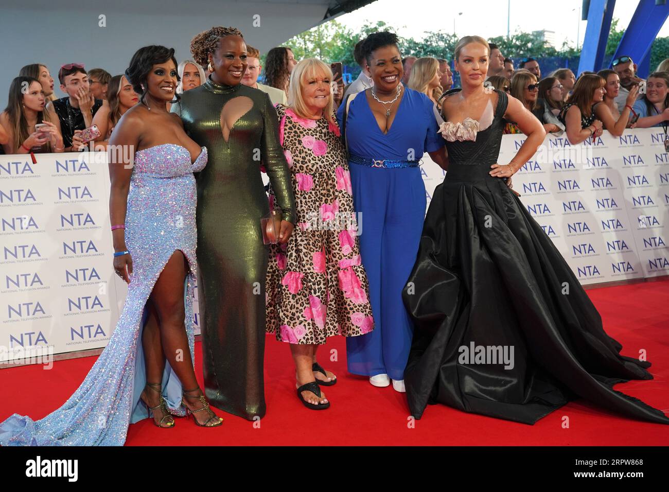 (left to right) Kelle Bryan, Linda Robson, Charlene White, Brenda ...