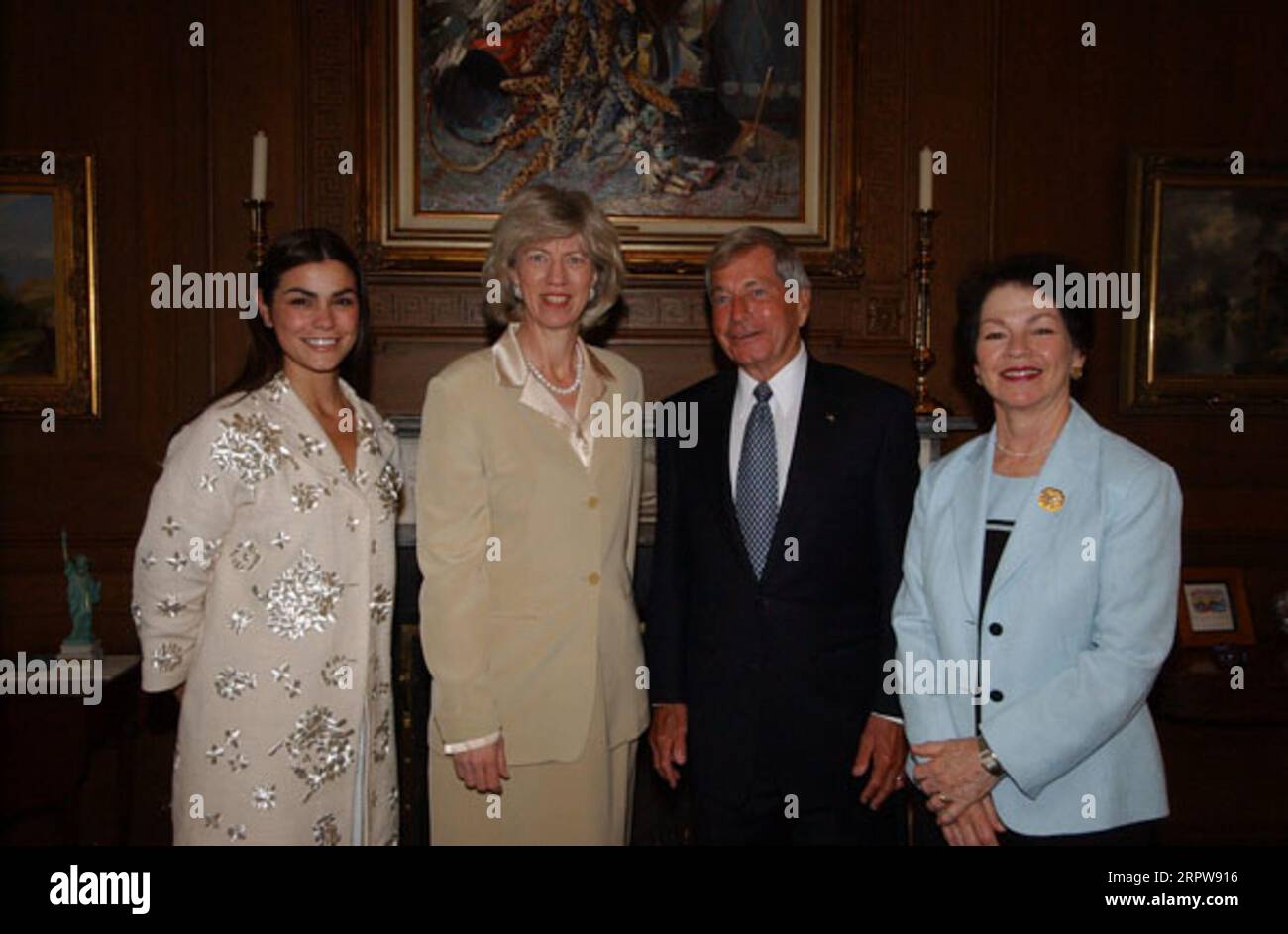 Secretary Gale Norton hosting representatives of The Conservation Trust ...