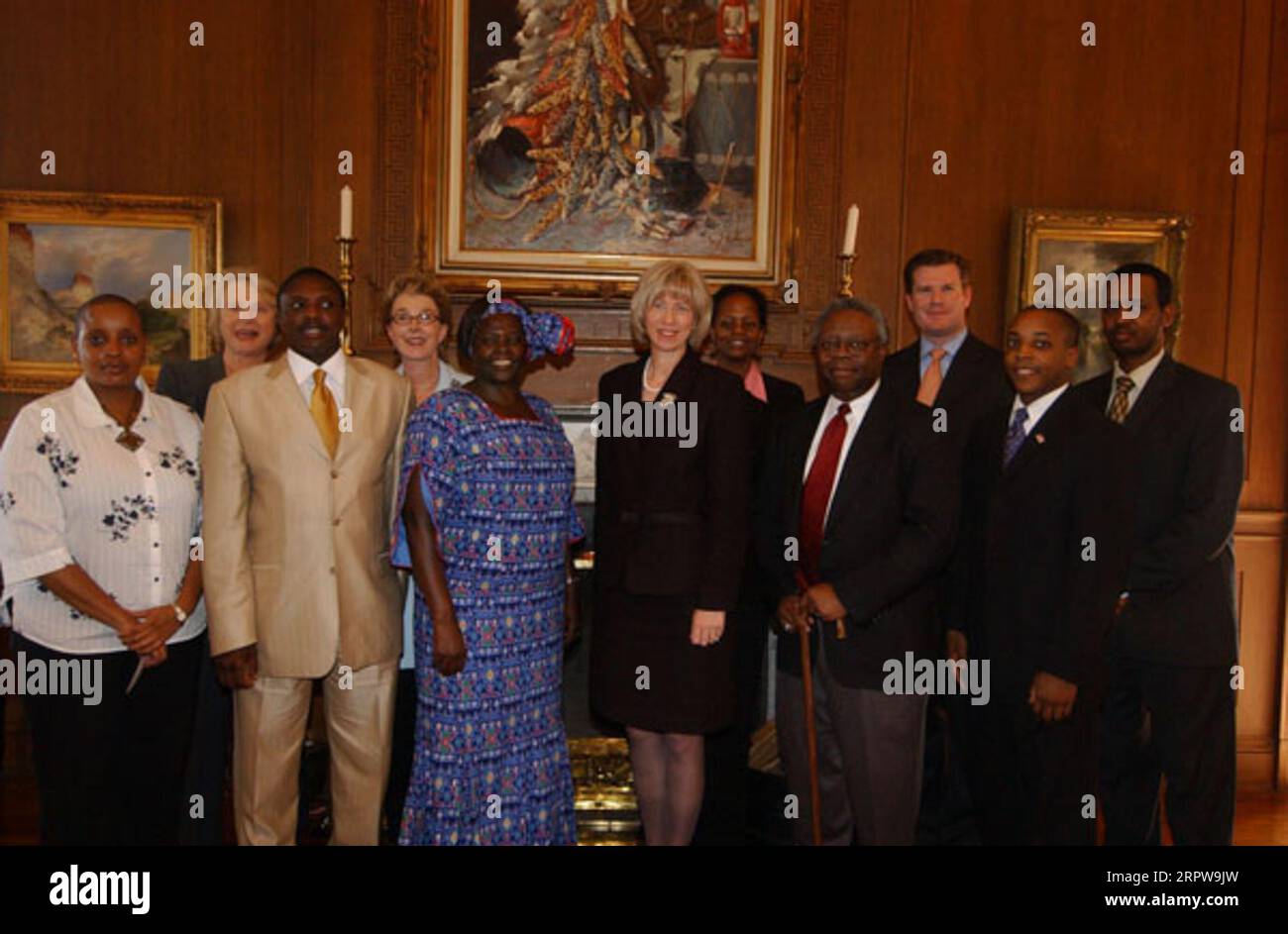 Secretary Gale Norton joins Kenya's Assistant Minister of Environment ...