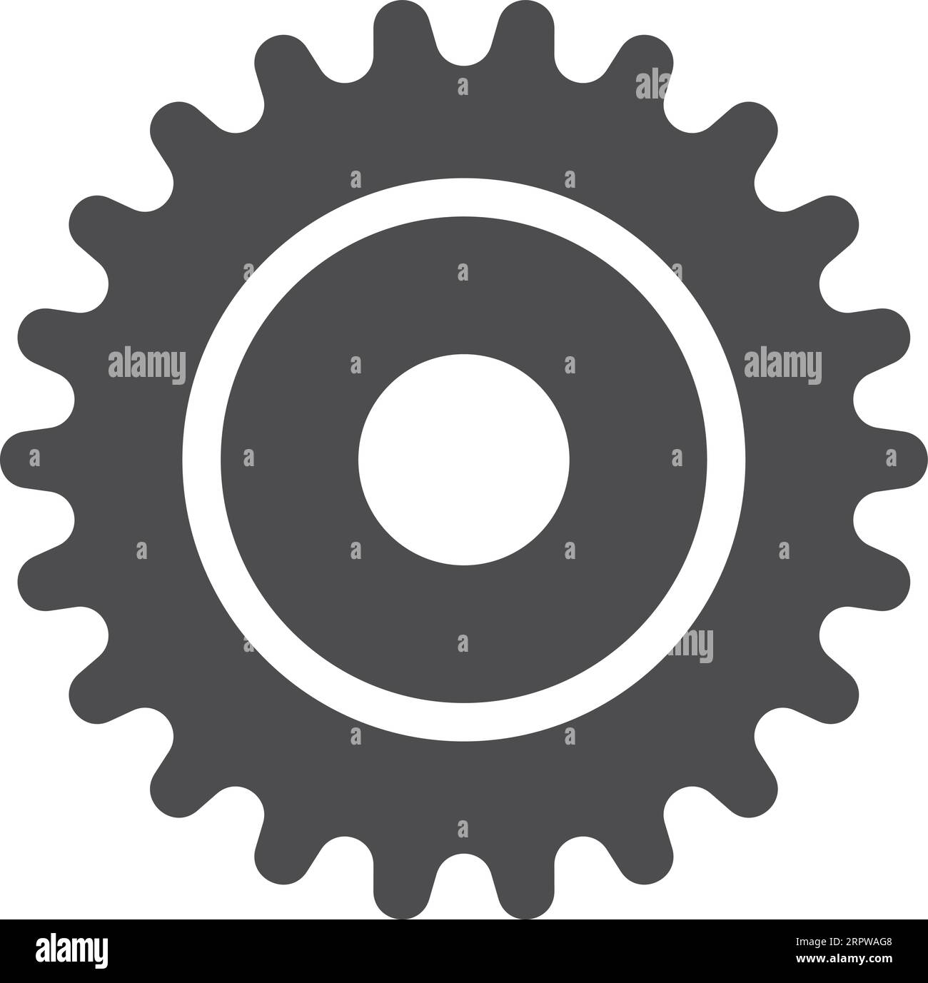 Inductrial cogwheel icon. Engine motion machinery symbol Stock Vector ...