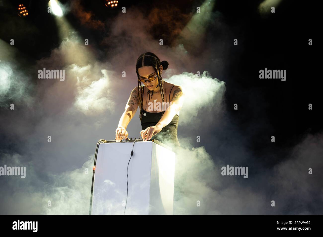 Photographs of Taahliah performing at Connect Festival 2023 at the ...