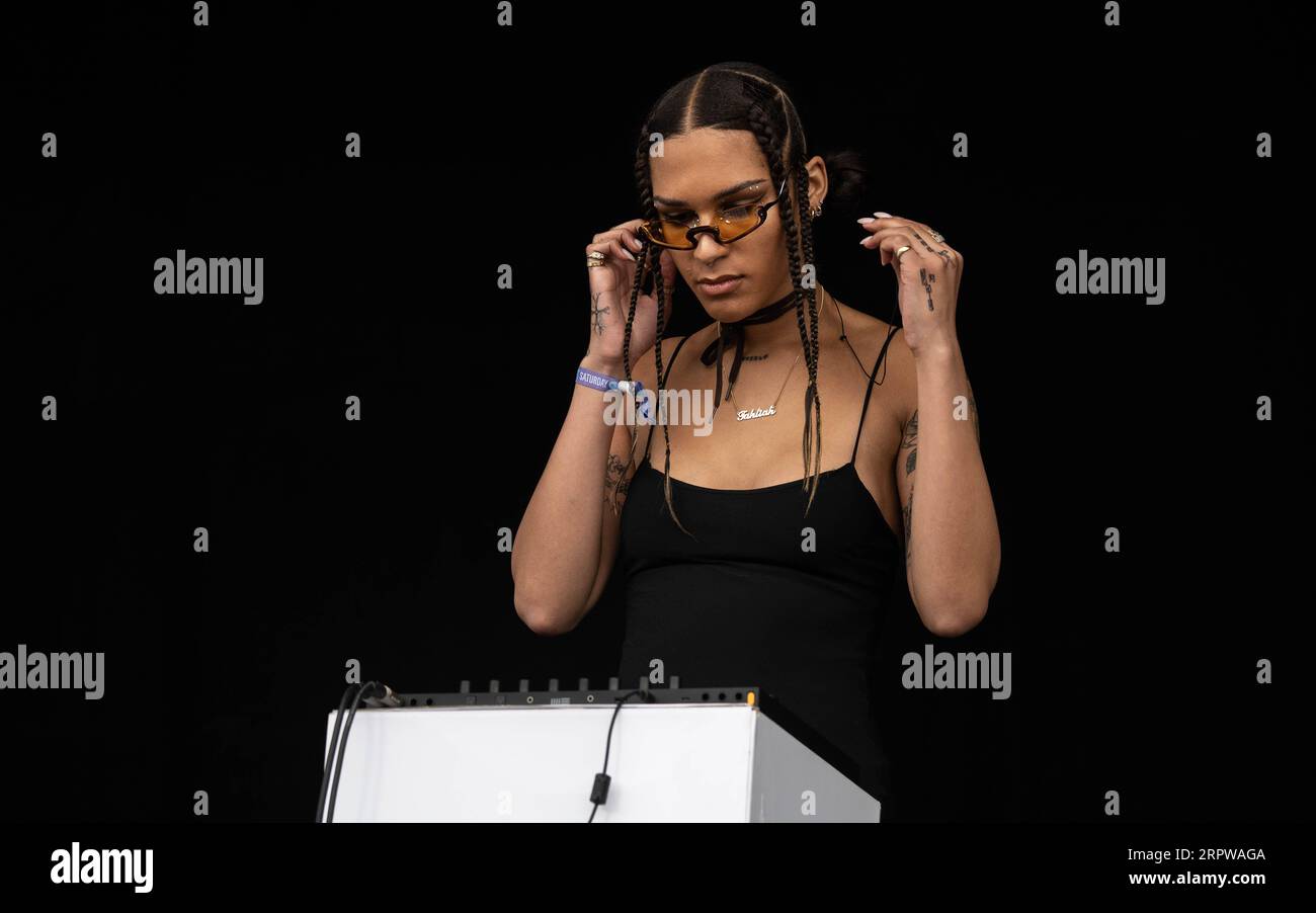 Photographs of Taahliah performing at Connect Festival 2023 at the ...