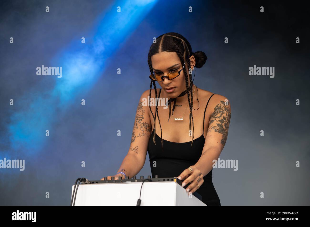 Photographs of Taahliah performing at Connect Festival 2023 at the ...