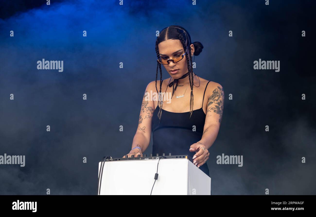 Photographs of Taahliah performing at Connect Festival 2023 at the ...