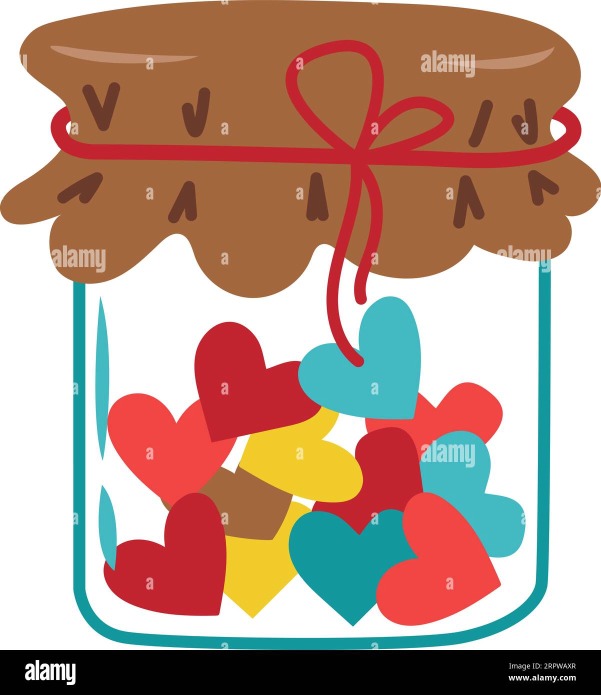 Candy heart words Stock Vector Images - Alamy