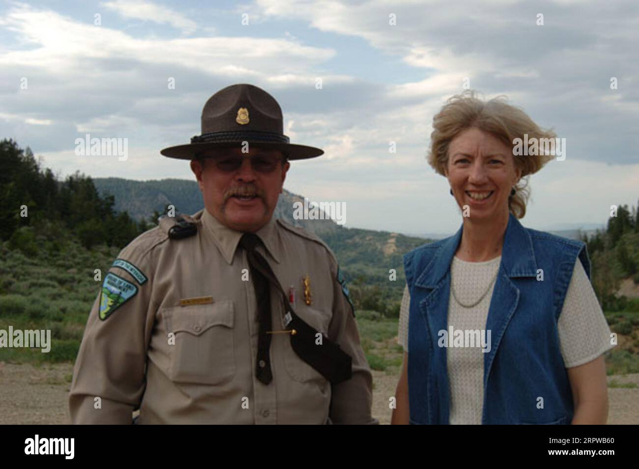 Stop in western Colorado for touring Secretary Gale Norton, shown ...