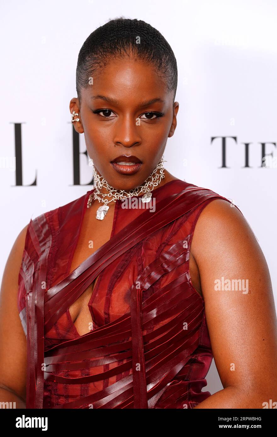 Julie Adenuga arrives at the Elle Style Awards held at the Old Sessions ...