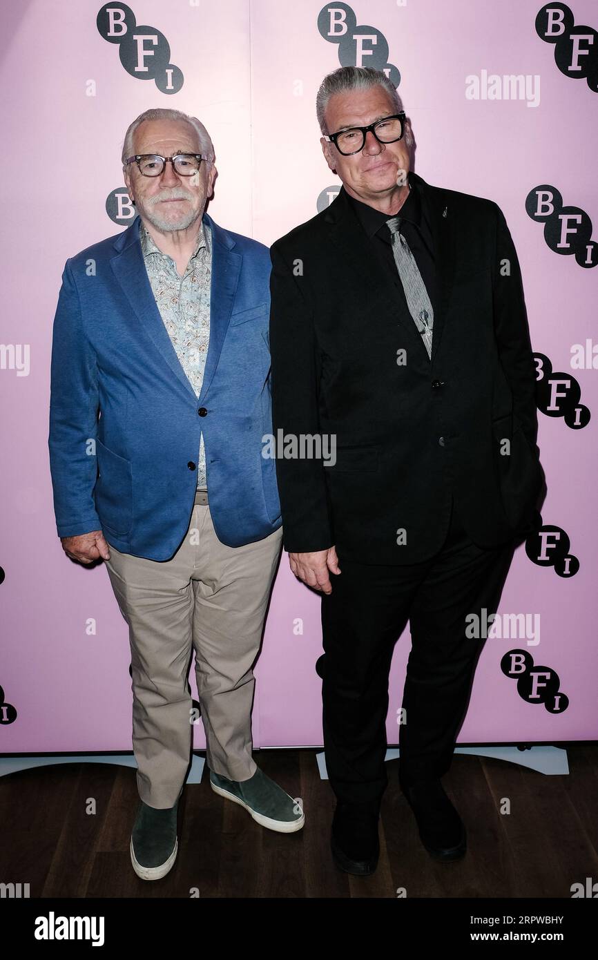 London, UK. 5th Sep, 2023. Mark Kermode and Brian Cox photographed ...