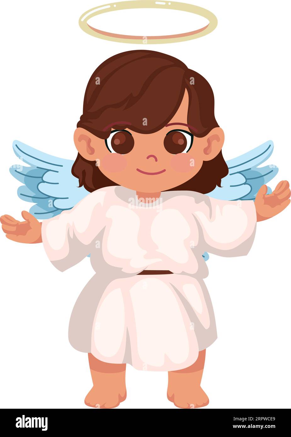 Small flying angel Stock Vector Images - Alamy