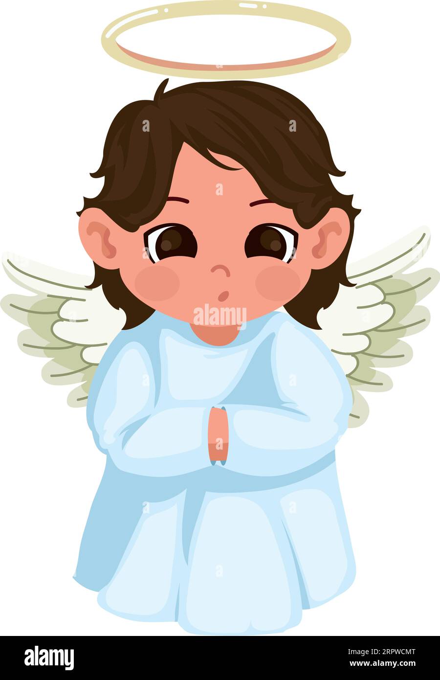 little angel christianity character Stock Vector Image & Art - Alamy