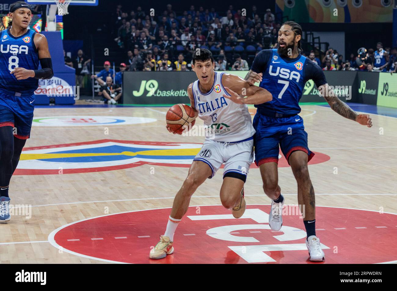 Manila, Philippines. 05th Sep, 2023. Brandon Ingram (R) of the United ...