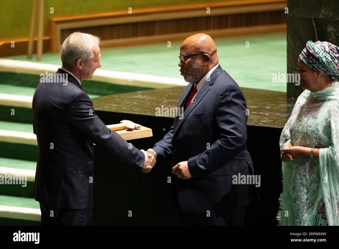 United Nations, UN headquarters in New York. 5th Sep, 2023. Csaba ...