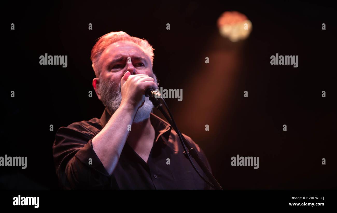 Photographs of Loyle Carner performing at Connect Festival 2023 at the ...