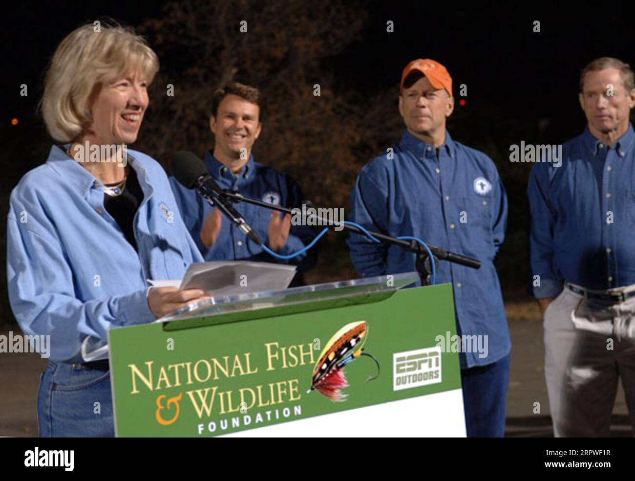 Secretary Gale Norton speaking at the National Fish and Wildlife ...