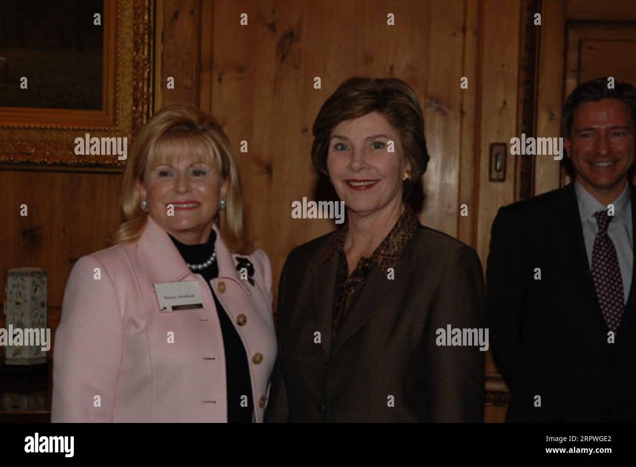 Nancy Anschutz of the Anschutz Family Foundation, far left, with First ...