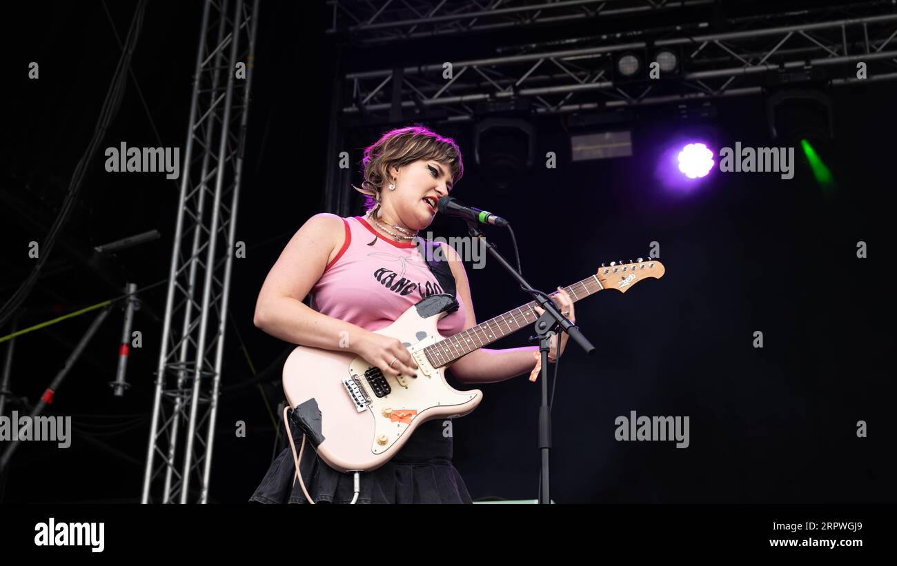 Photographs of Panic Shack performing at Connect Festival 2023 at the ...