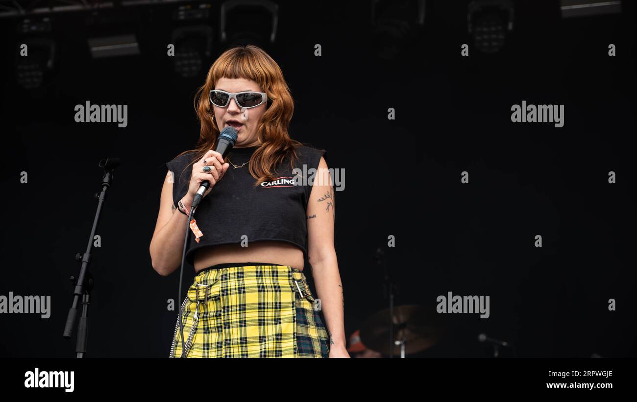 Photographs of Panic Shack performing at Connect Festival 2023 at the ...