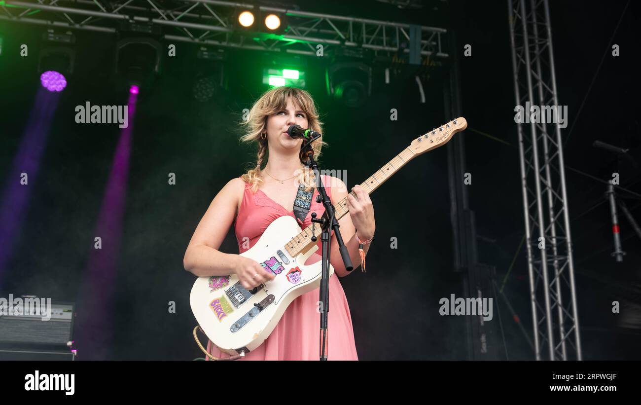 Photographs of Panic Shack performing at Connect Festival 2023 at the ...