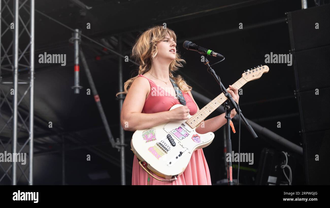 Photographs of Panic Shack performing at Connect Festival 2023 at the ...